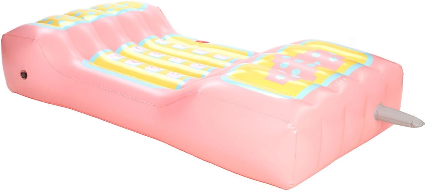 Amazon.com: FUNBOY Giant Inflatable Retro Phone Tube Float, Luxury ...