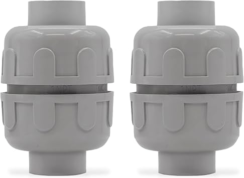 Wocloer 1 inch Liquid-Tight Connector,PVC Flexible Conduit Double-Ended ...