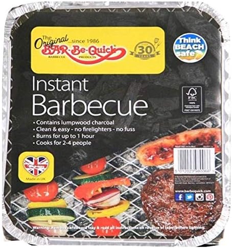 Bar-Be-Quick Instant Barbecue, 500g : Amazon.co.uk: Garden