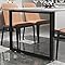 HOMEKAYT Metal Table Legs 28’’x 17.7’’ Heavy Duty T-Shape Desk Legs ...