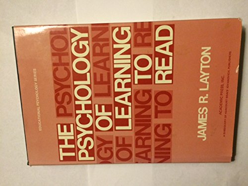 Amazon | Psychology of Learning to Read | Layton, James R ...