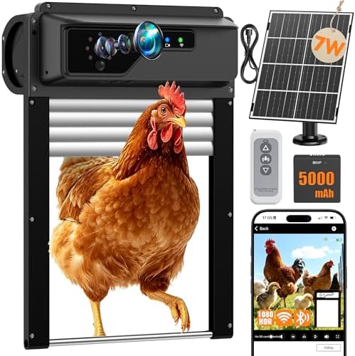 Amazon.com: Automatic Chicken Coop Door with Timer and Remote Control ...