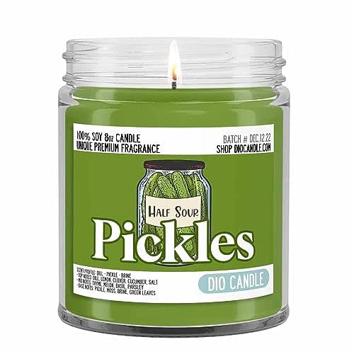 Amazon.com: Pickles Scented Candle - Smells Like Dill - Pickle - Brine ...