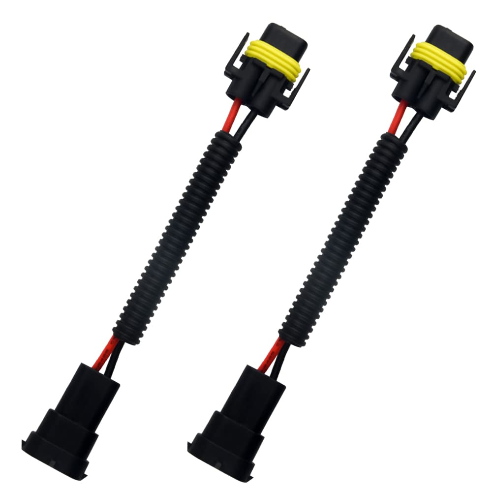 Amazon.com: WMYCONGCONG 2 PCS H8 H9 H11 Extension Wiring Harness ...