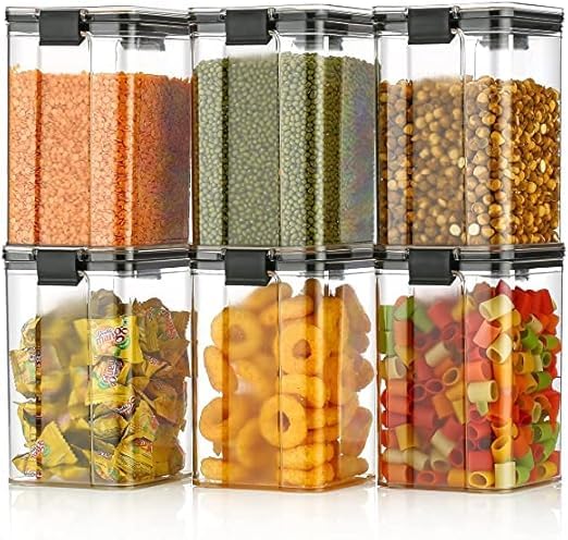 Buy Lock & Lock Premium Airtight Food Storage Containers (Set of 6 ...