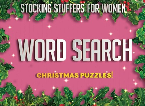 Stocking Stuffers For Women: Christmas Word Search Puzzles: Word Search ...