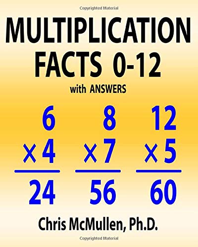 Buy Multiplication Facts 0 12 With Answers Improve Your Math Fluency buy-multiplication-facts-0-12-with-answers-improve-your-math-fluency