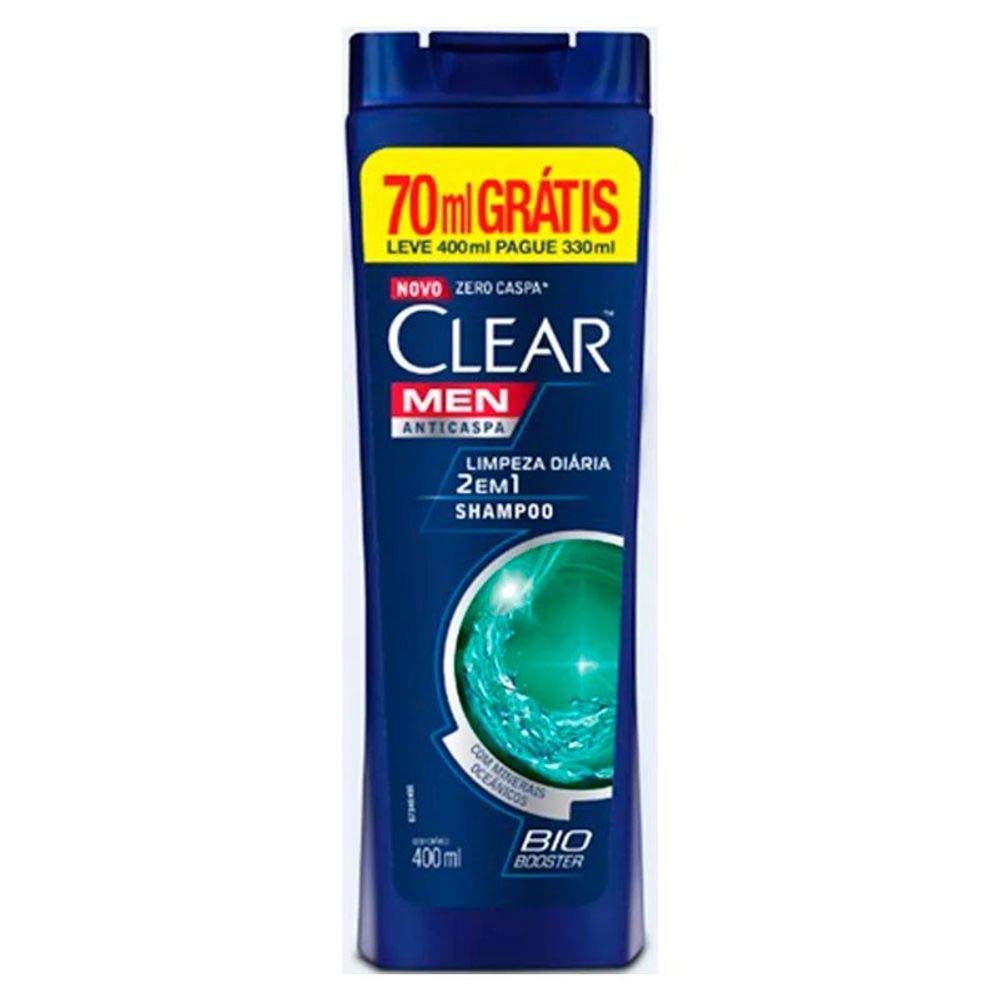 Shampoo Clear 400Ml Lv+Pg-2X1 | Amazon.com.br