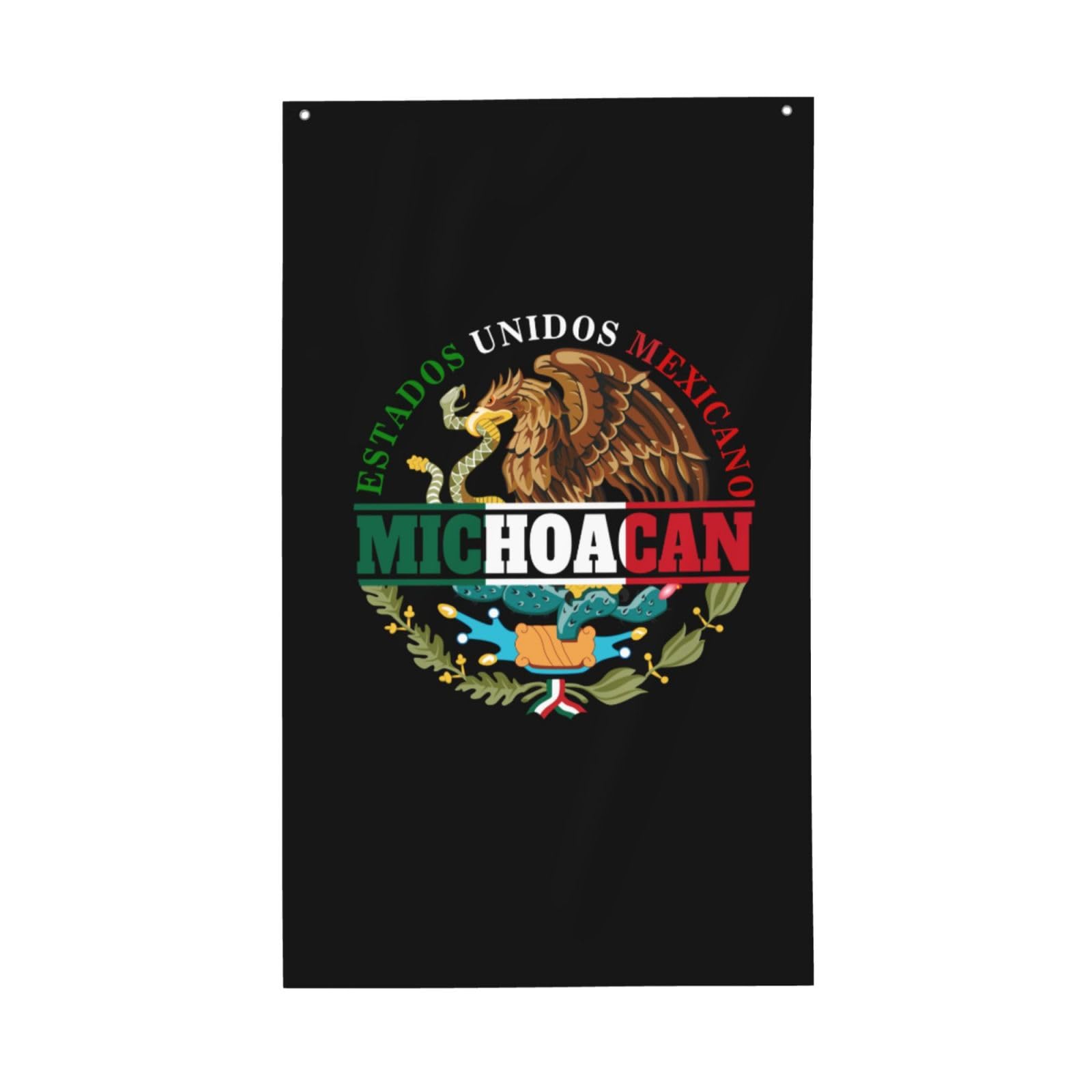 Michoacan Logo Michoacan Morelia Mexican Colt Flag Mexico" Tapestry