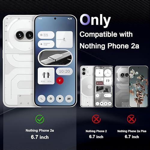 Nothing Phone 2a Back Cover Case Camera Protection Bump Hard Case Back ...