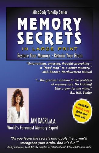 Amazon.com: Memory Secrets: Restore Your Memory, Retrain Your Brain ...
