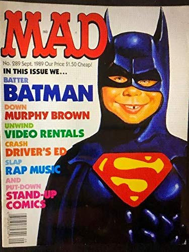 Mad Magazine Issue #289: Batman (September 1989): William M. Gaines ...