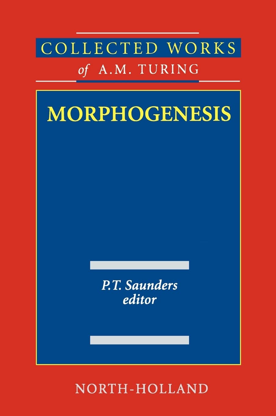 Amazon.com: Morphogenesis (Volume 3) (Collected Works of A.M. Turing ...