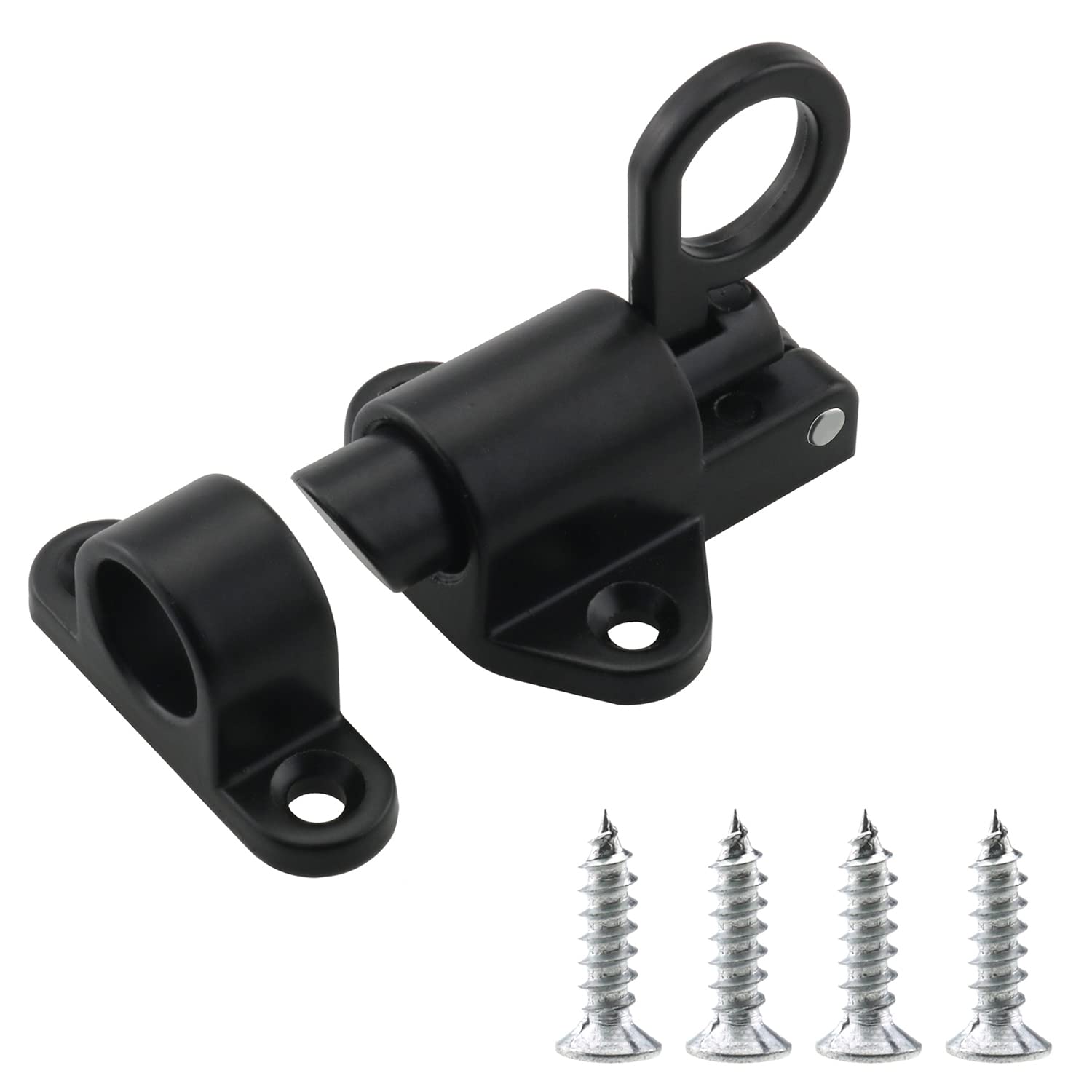 Buy JianLing Self-Closing Latch Spring Door Lock Door Latch, Security ...