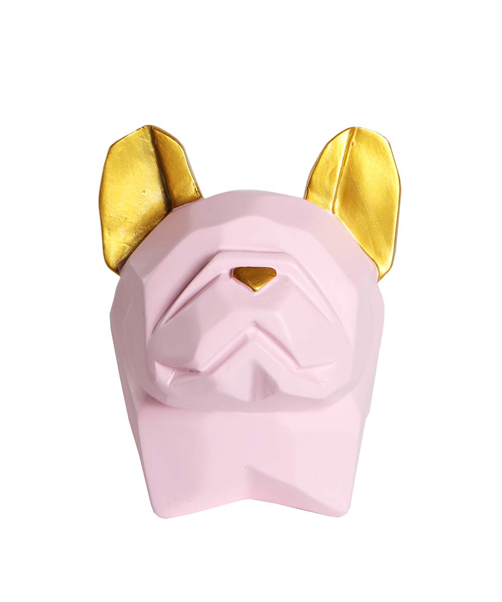 Amazon.com: Nayothecorgi French Bulldog Plant Pot – Pink Frenchie Dog ...