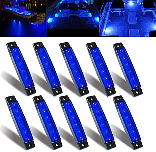 MUSTACT Marine Boat Lights, 12V Waterproof Boat Interior Navigation ...