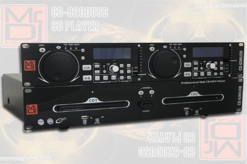 Mr. Dj CD-8200USB MP3/USB/SD Card Compatible Professional Rack Mount ...