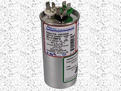 Amrad Run Capacitor Replaces RA2000-37-305-206 - OEM Upgraded for Made ...