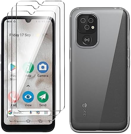 LYZXMY case for Doro 8100 4G(6.1") transparent mobile phone case + 3 ...