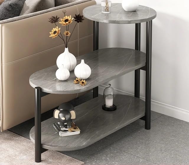 Homes Element 3 Layer Side Table for Living Room Sofa Side Table With ...