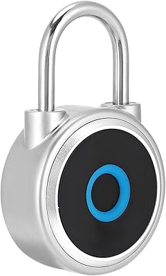 Fingerprint Lock with Key Backup, Smart keyless Waterproof Fingerprint ...