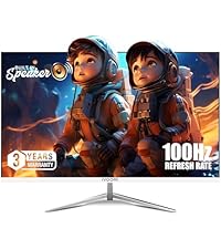 iVOOMi 24" (60.45 cm) Ultra Slim Curve FHD Monitor for PC with Built-in ...
