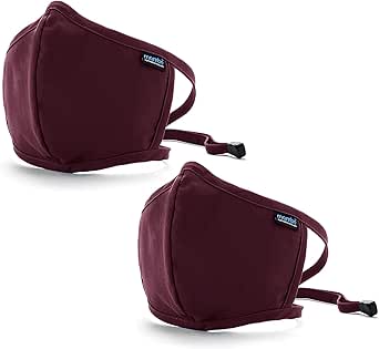 Amazon.com: Mambe Re-Usable Fabric Face Mask Adjustable Lanyard for ...