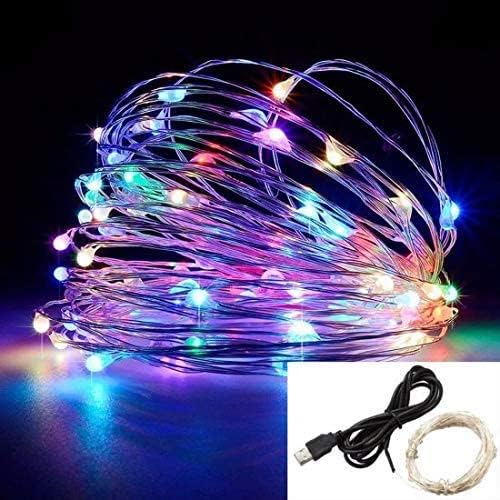 XERGY RGB String Lights - 10Meters 100 LED USB Led String Lights with ...