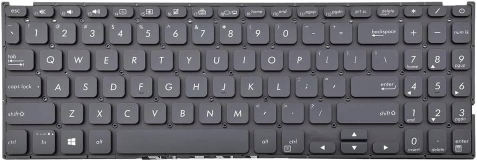 Amazon.com: New Replacement Keyboard Compatible with Asus Vivobook 15 ...