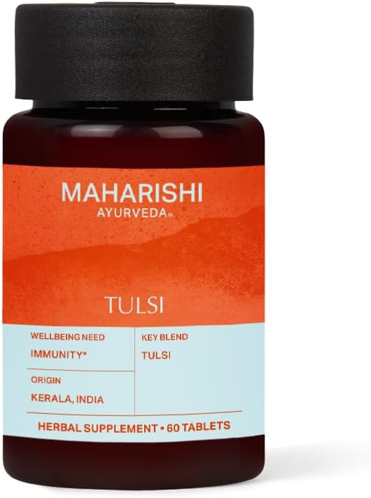 Amazon.com: Maharishi Ayurveda Tulsi Supplement | Holy Basil for ...