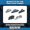 Amazon.com: Proven Locks Model S175: 2 inch Trailer Hitch Lock, Fits ...