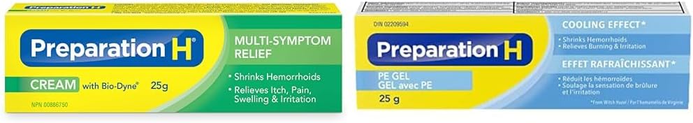 Preparation H Multi-Symptom Hemorrhoid Treatment Cream with Bio-Dyne ...