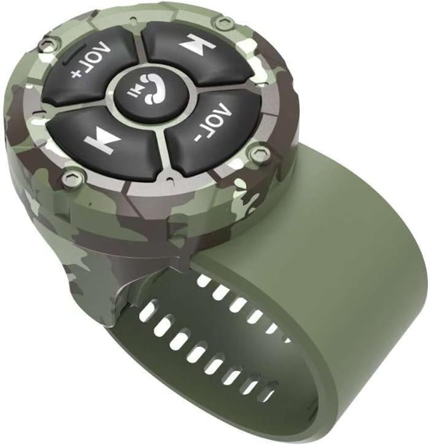 Amazon.com: Recoil Waterproof Bluetooth Media Button Steering Wheel ...