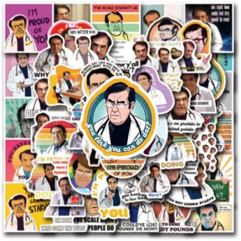 Amazon.com: 50pcs Dr Now Stickers Aesthetic Stickers Waterproof ...