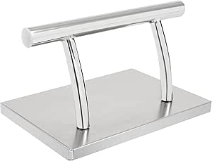 Amazon.com: BarberPub Stainless Steel Footrest Barber Chair Foot Rest ...