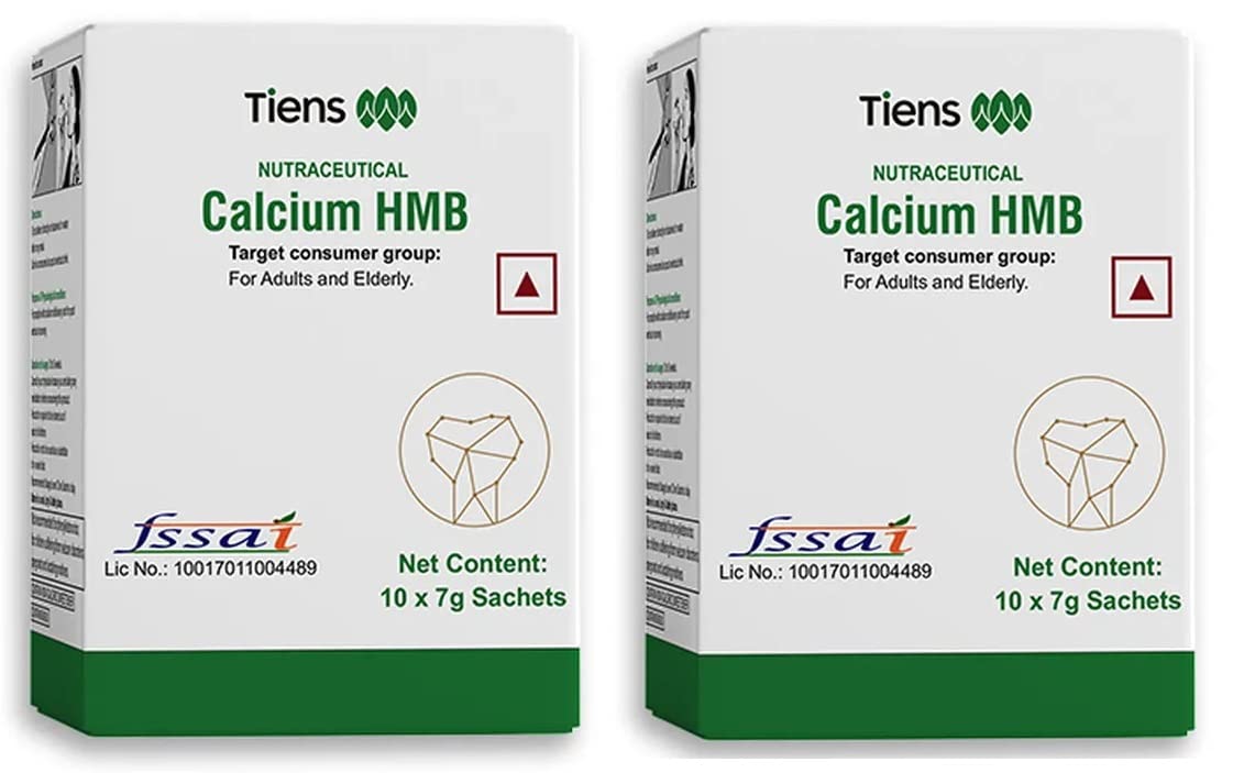 Buy TETMED Tiens Calcium Hydroxymethylbutyrate (HMB) (10x7g)(Pack of 2) Online at Low Prices in ...