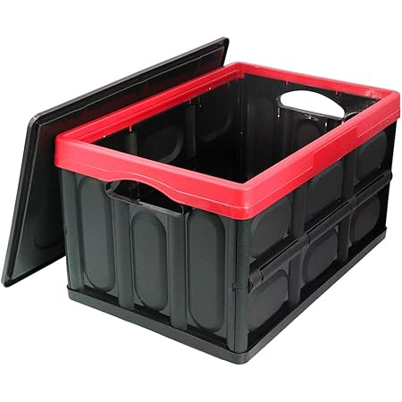 Amazon.com: GUOZI 30 Liter Collapsible Storage Bin with Lid, Durable ...