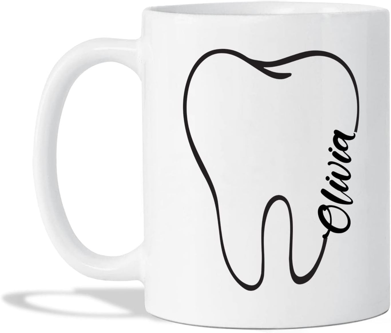 Amazon.com | Customized Dentist Ceramic Mug - New Dental Mug For Teeth ...