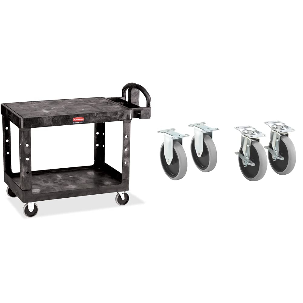 Accessory Hooks For Heavy Duty Adaptable Utility Cart Pack Of 4 Red at ...