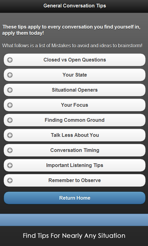 Conversation Starter - App on Amazon Appstore