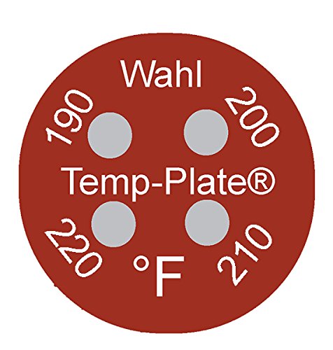 Amazon.com: Wahl Instruments 444-190F Round Mini 4-Position Temp-Plate ...