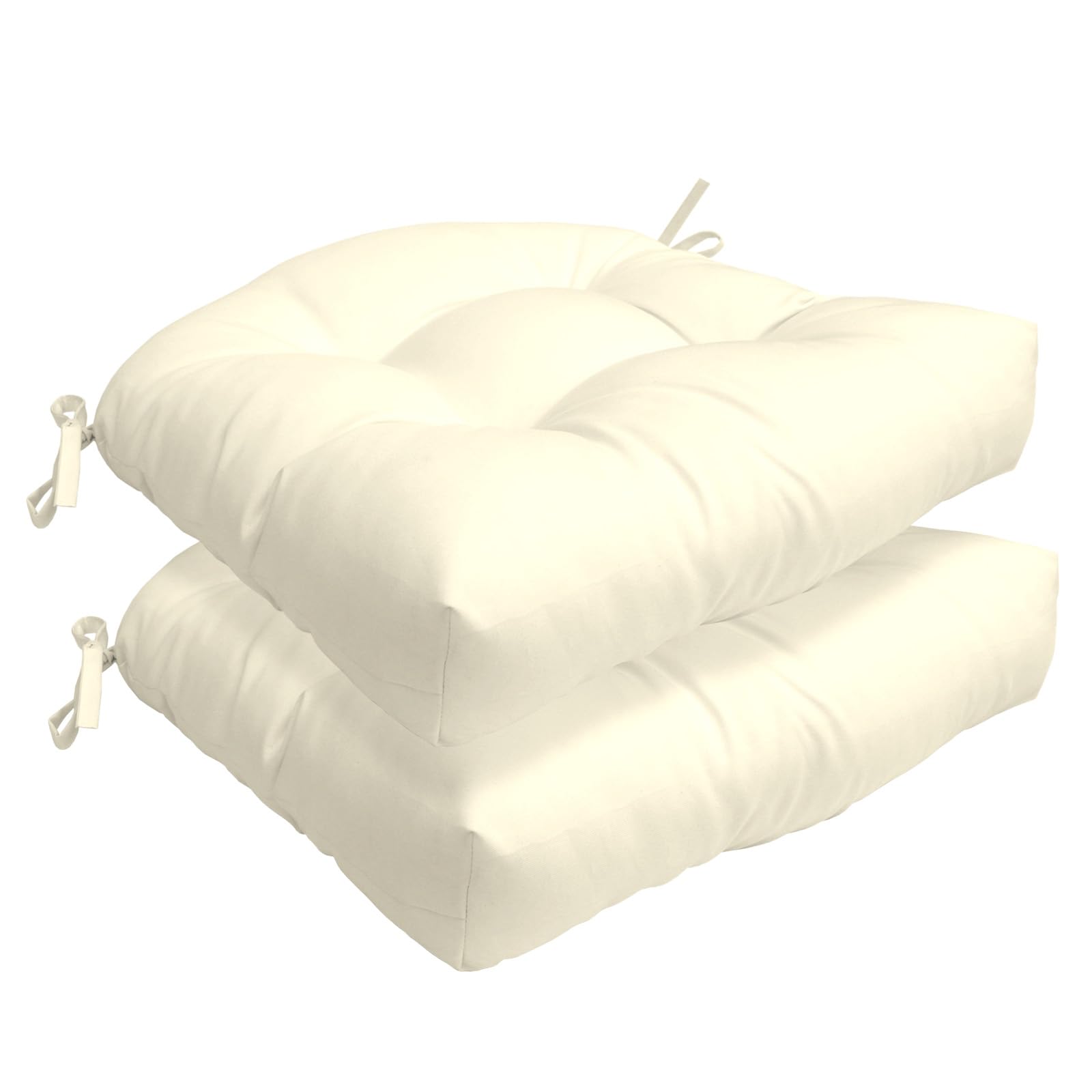 Amazon.com: Indoor/Outdoor Chairpad with Ties, Patio Furniture Chair ...