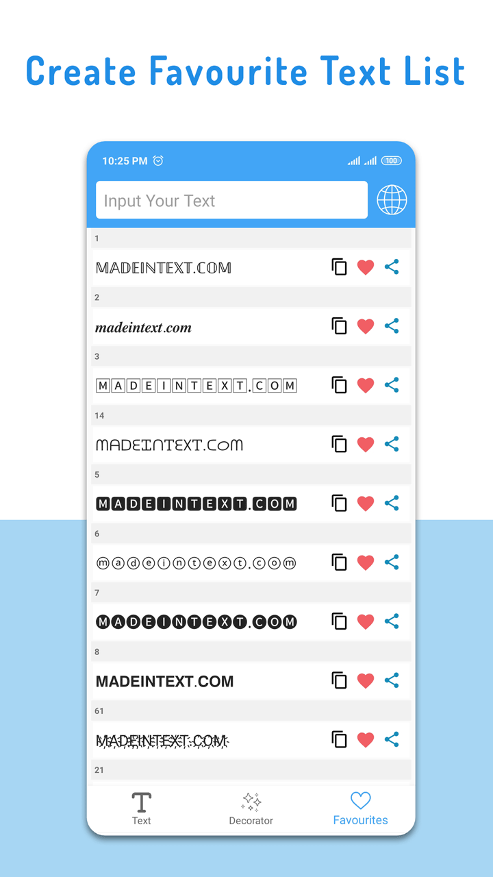 Fancy text generator - App on Amazon Appstore