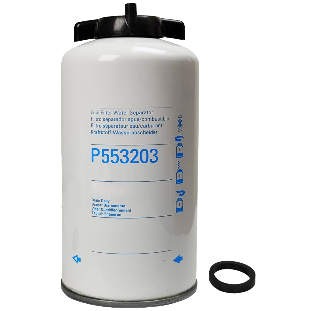 Amazon.com: XYZIL Fuel Filter Water Separator P553203 BF1214 33405 Spin ...