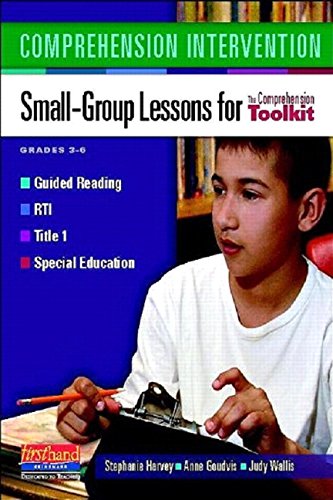 『Comprehension Intervention: Small-Group Lessons for The - 読書メーター