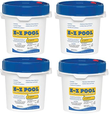 Amazon.com : E-z Pool 5# Bucket : Swimming Pool Chlorine : Patio, Lawn ...