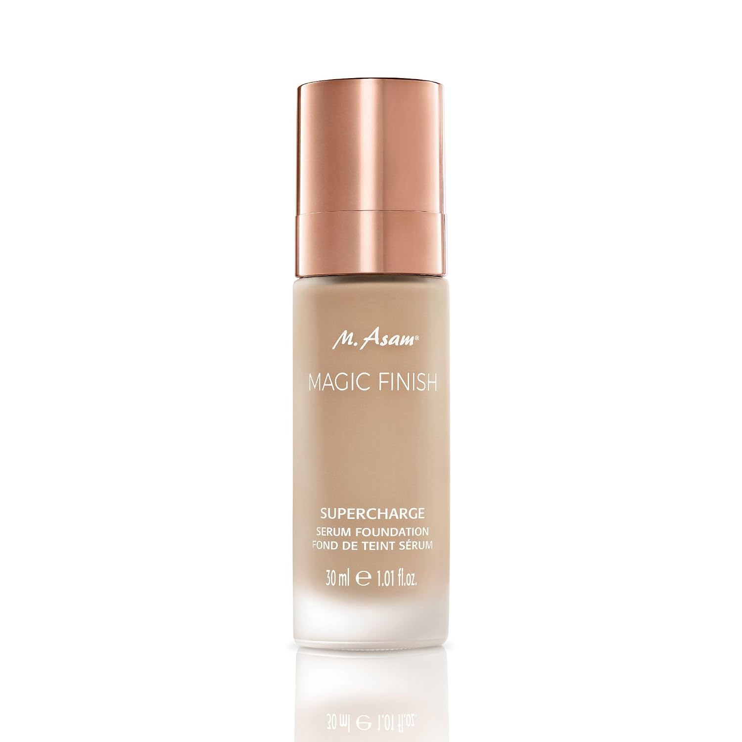 Amazon.com : M. Asam MAGIC FINISH Supercharge Serum Foundation True ...