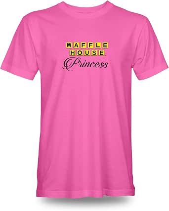 Amazon.com: Waffle House Princess Tee, Pink, XL: Clothing, Shoes & Jewelry