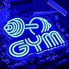 LMSIGNLY Dumbbell Neon Sign Barbell Gym Neon Signs Gym Letter Neon ...