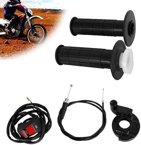 Amazon.com: NZZLXKFJ 7/8 22mm Twist Throttle Accelerator Handle Grips ...
